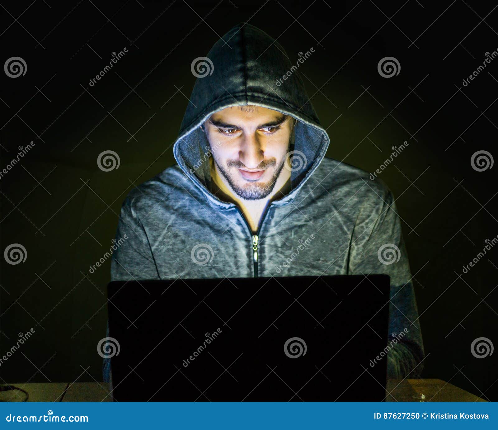 Hacker Trying To Scam People Online Royalty-Free Stock Photography ...