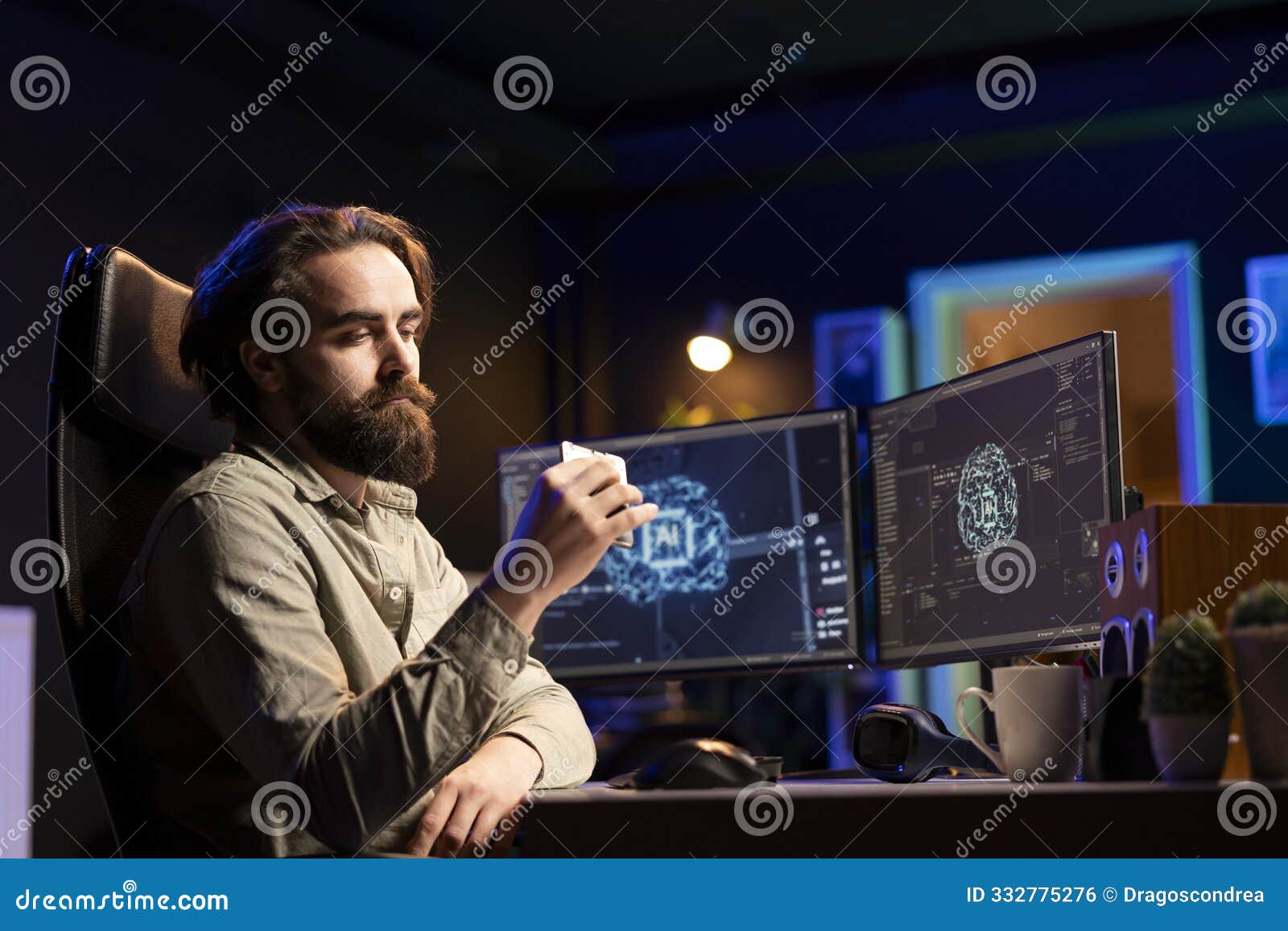 Hacker Uploading Evolved Sentient AI To Disk, Planning To Use It For ... Hacker Uploading Evolved Sentient AI To Disk, Planning To Use It For ...