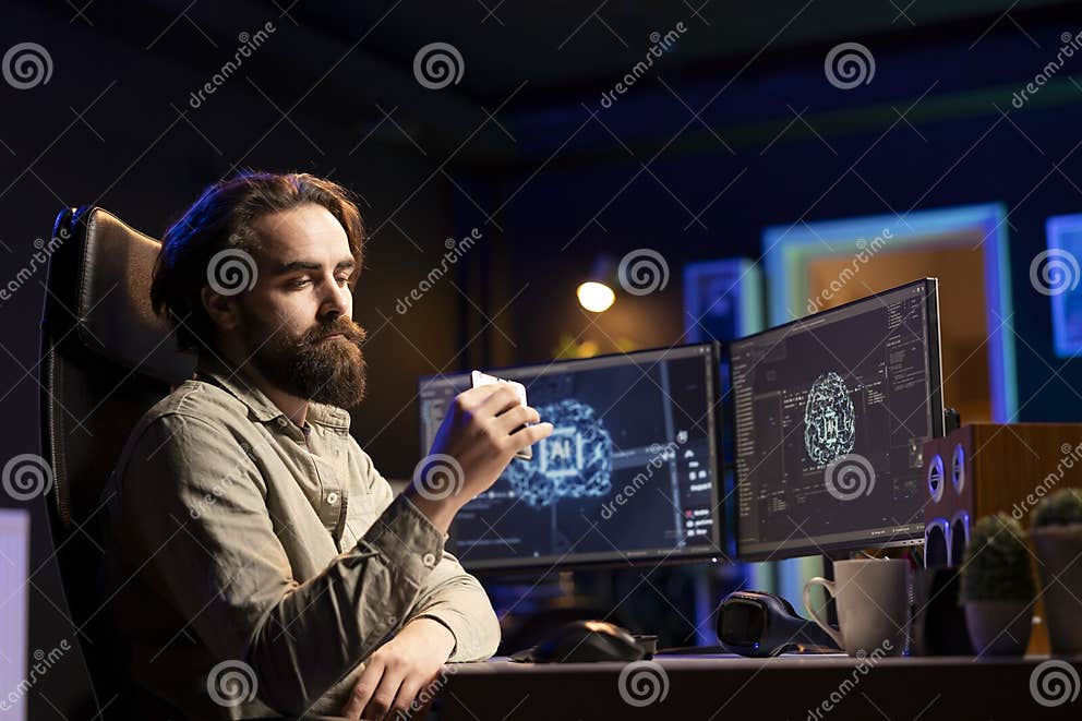 Hacker Uploading Evolved Sentient AI To Disk, Planning To Use it for ...