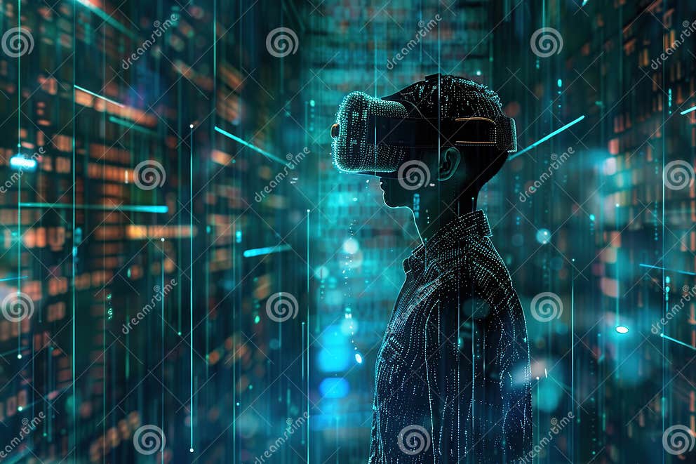 A Hacker Uses a VR Headset To Explore a Virtual World Filled with ...