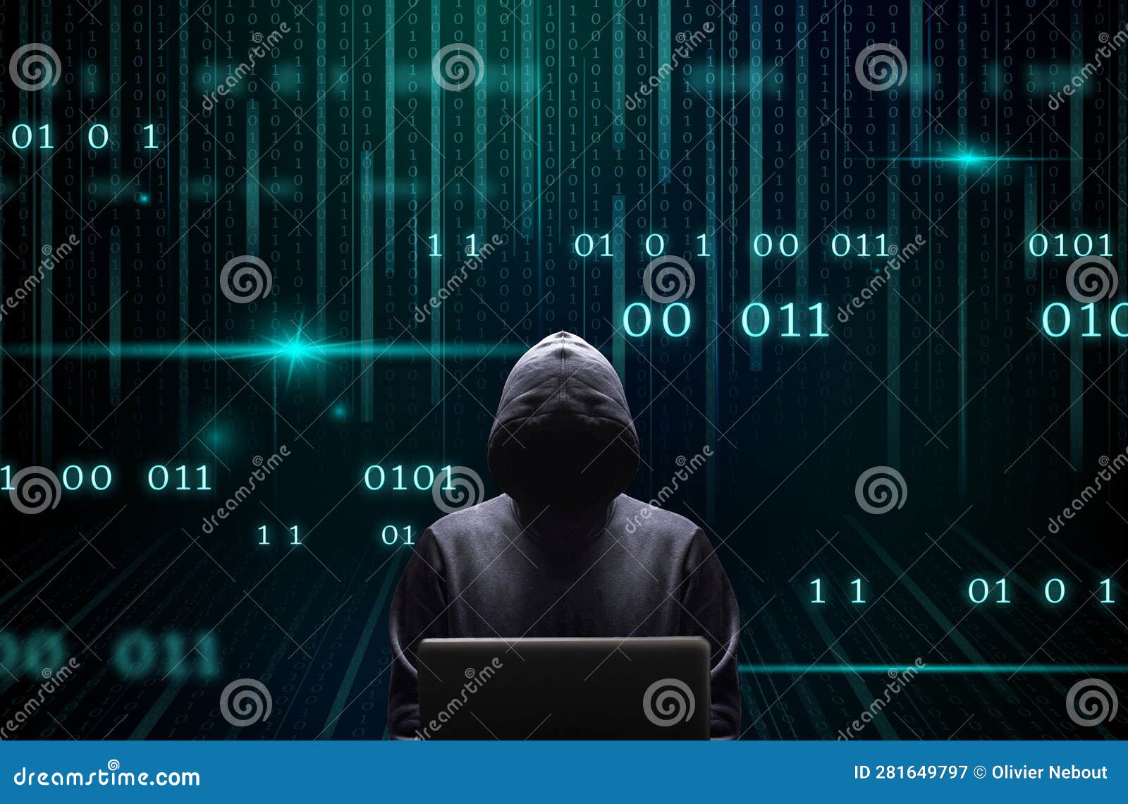 Hacker Ghost Cybercriminal Stock Illustration | CartoonDealer.com ...