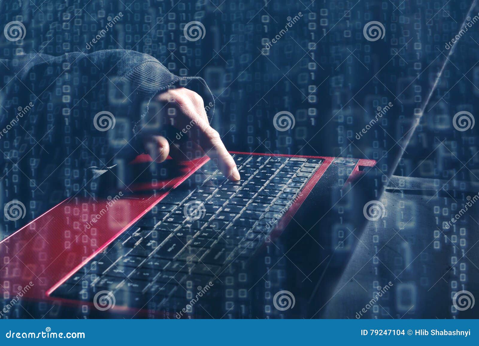 Hacker at work stock photo. Image of hacking, command - 79247104