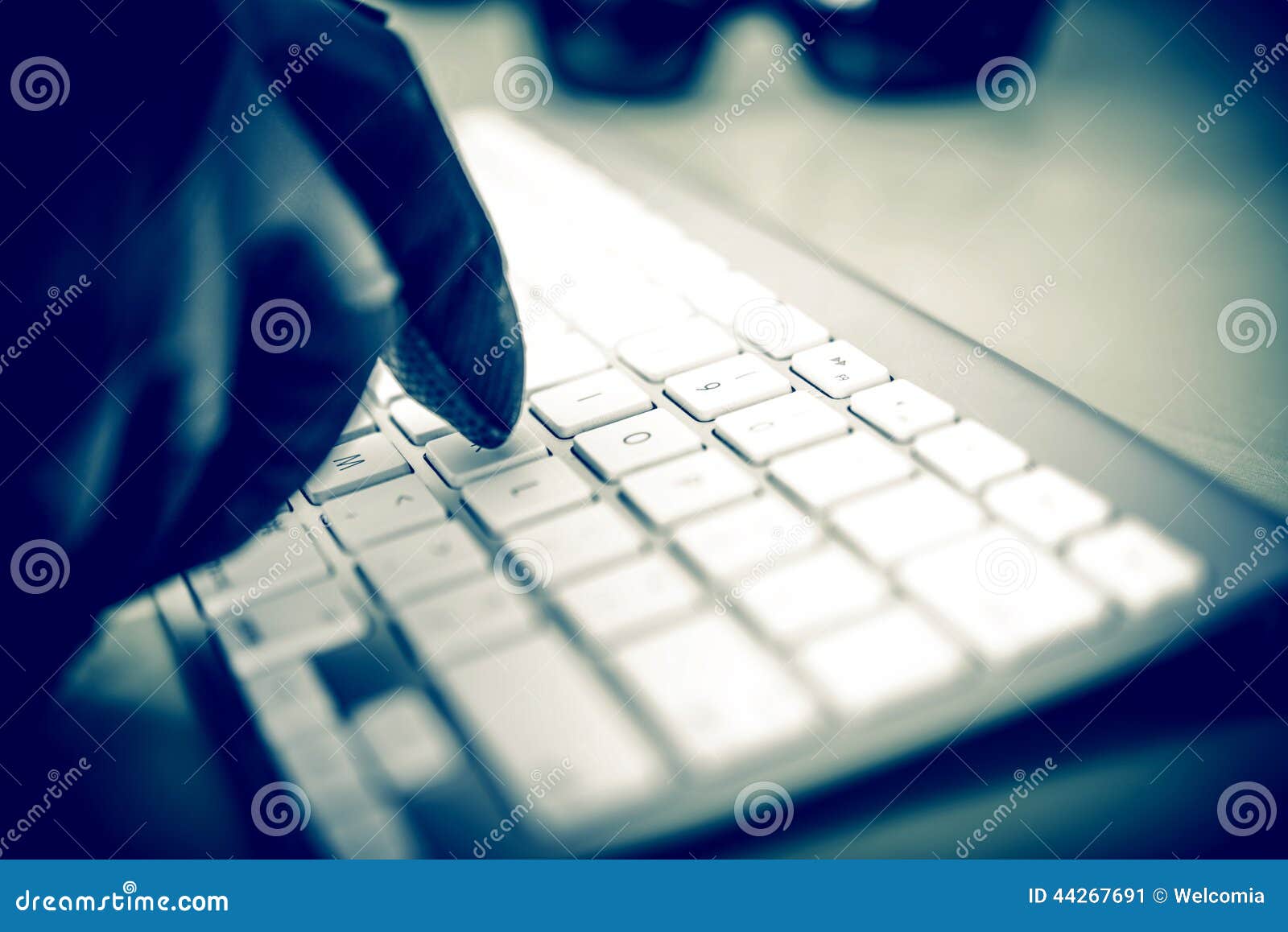 Hacker in Work stock image. Image of keyboard, hand, cyber - 44267691