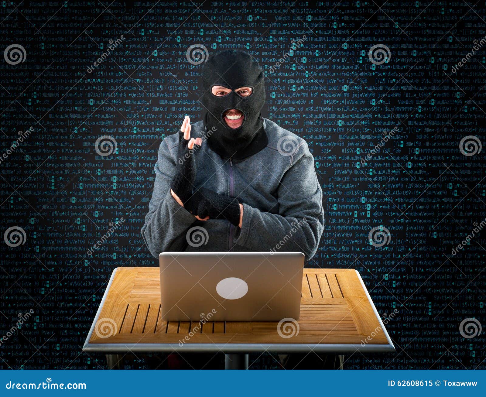 Hacker at work stock image. Image of email, information - 62608615