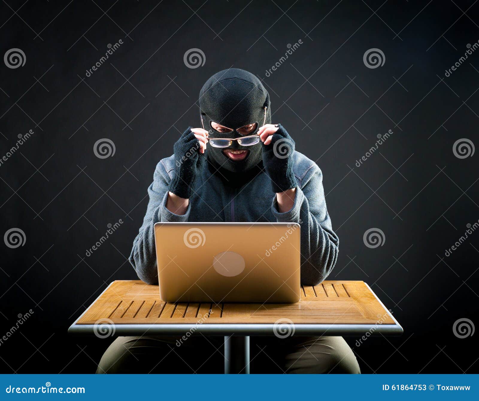 Hacker at work stock image. Image of hacker, safety, internet - 61864753