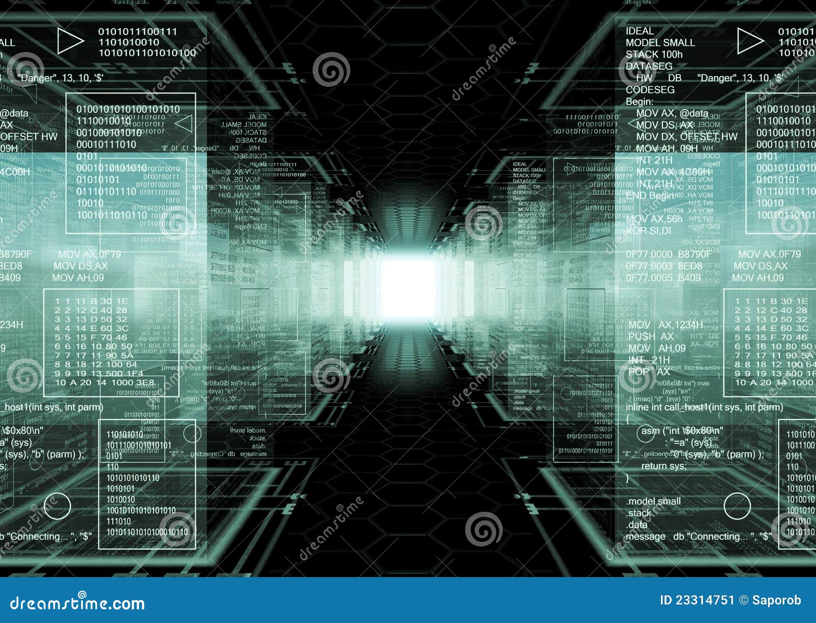 Hacker world stock illustration. Illustration of board - 23314751