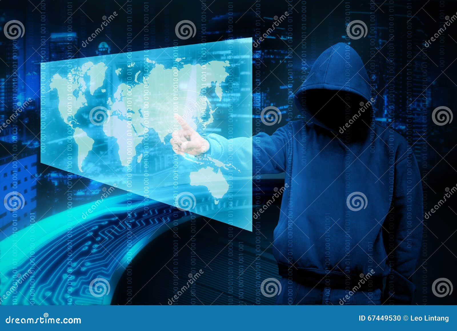 Hackera pojęcie zdjęcie stock. Obraz złożonej z technologia - 67449530