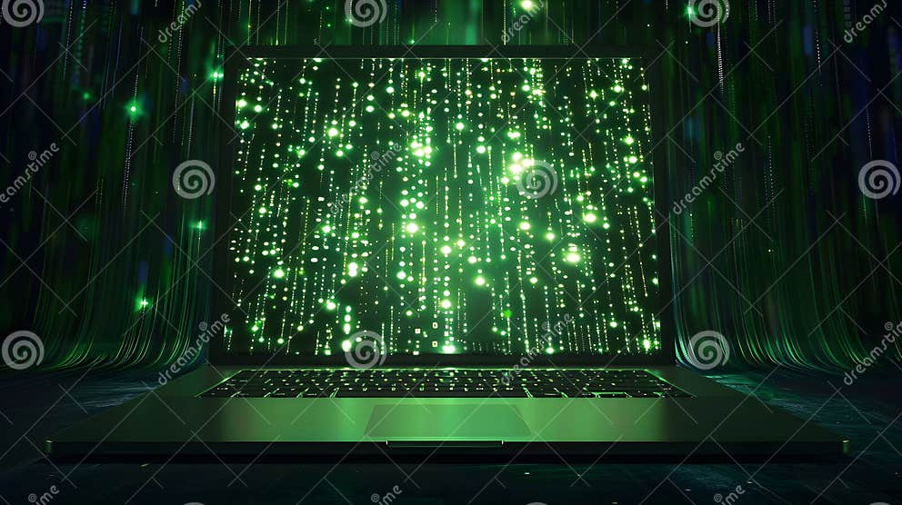 Hackers Access Laptop Screen To Steal Data in Code Cybersecurity by ...