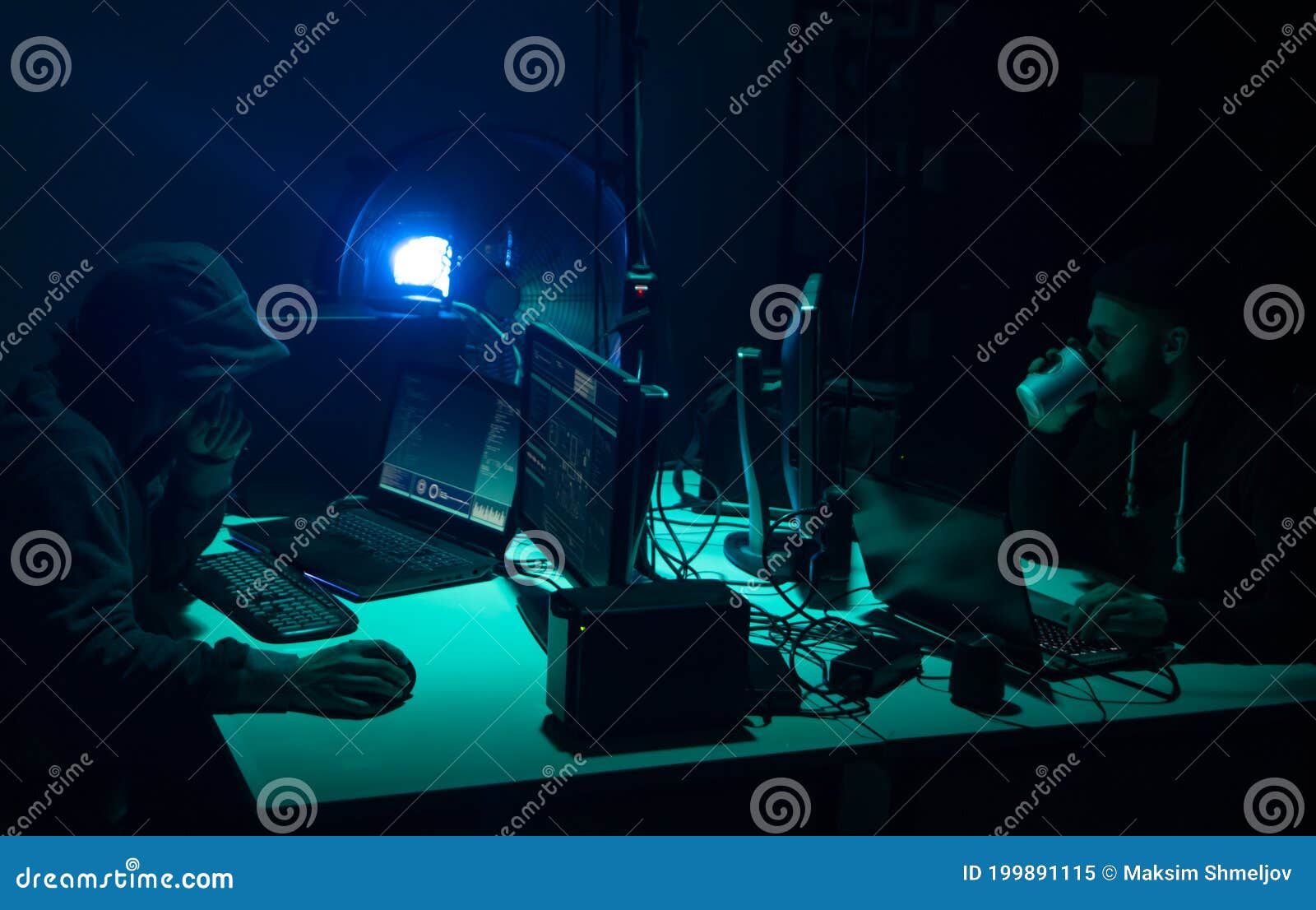 Hackers Breaking Server Using Multiple Computers and Infected Virus ...