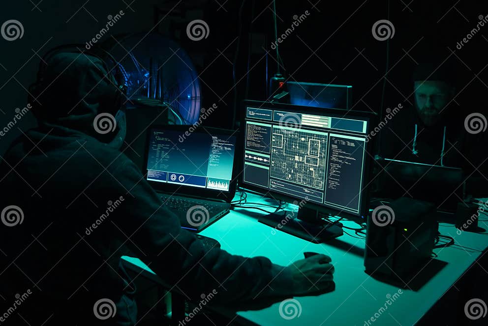 Hackers Breaking Server Using Multiple Computers and Infected Virus ...