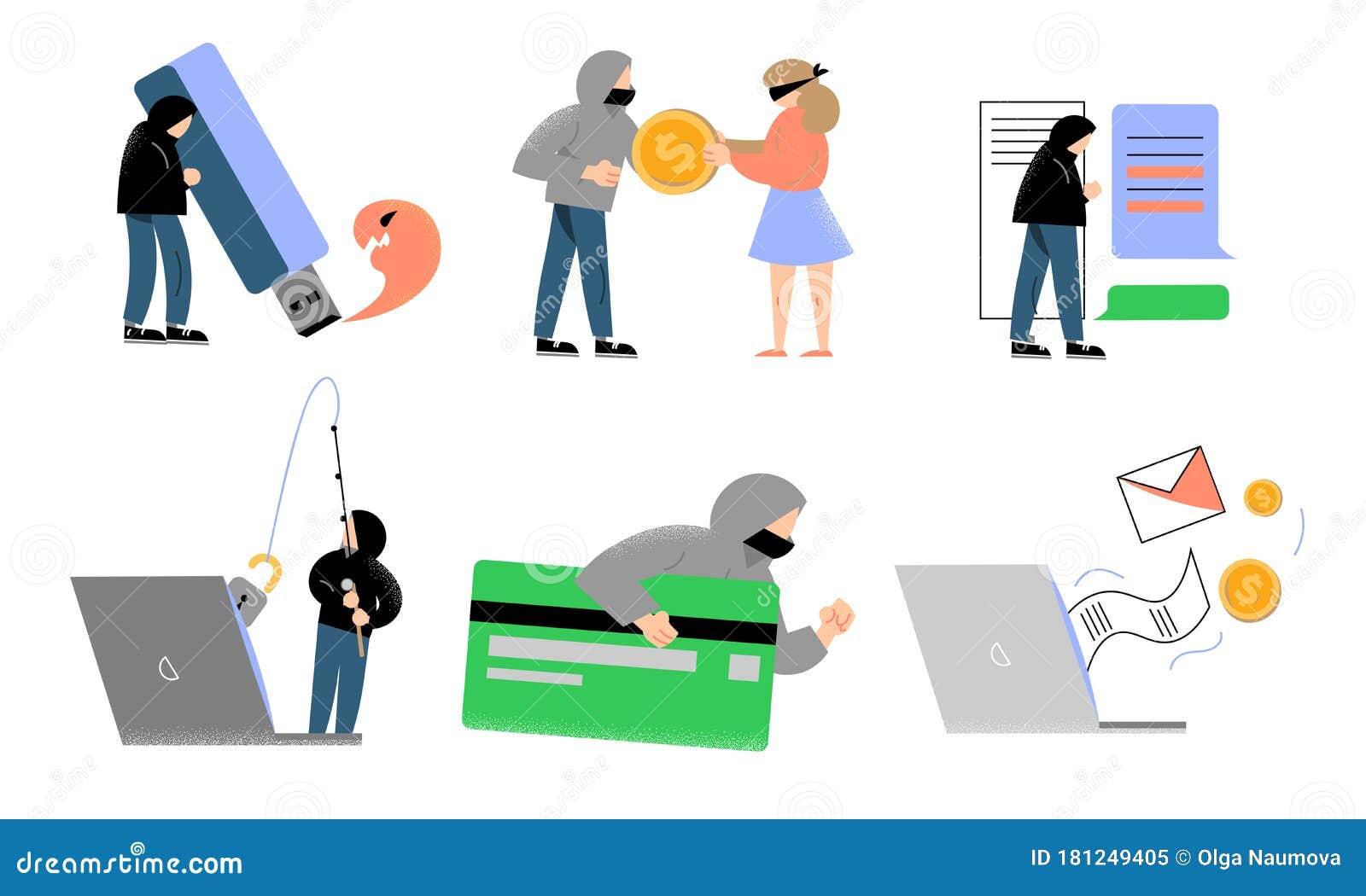 Hackers Committing Cyber Crimes In Electronic Technologies And Payments ...