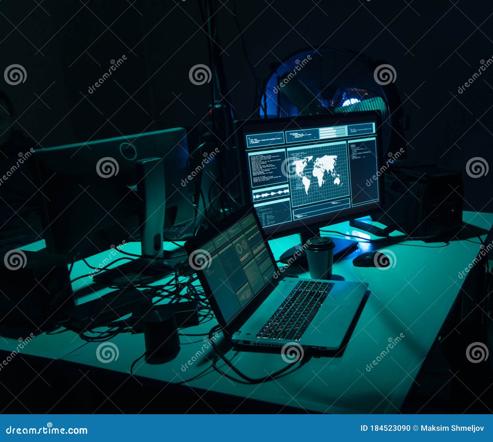 Hackers Making Cryptocurrency Fraud Using Virus Software and Computer ...