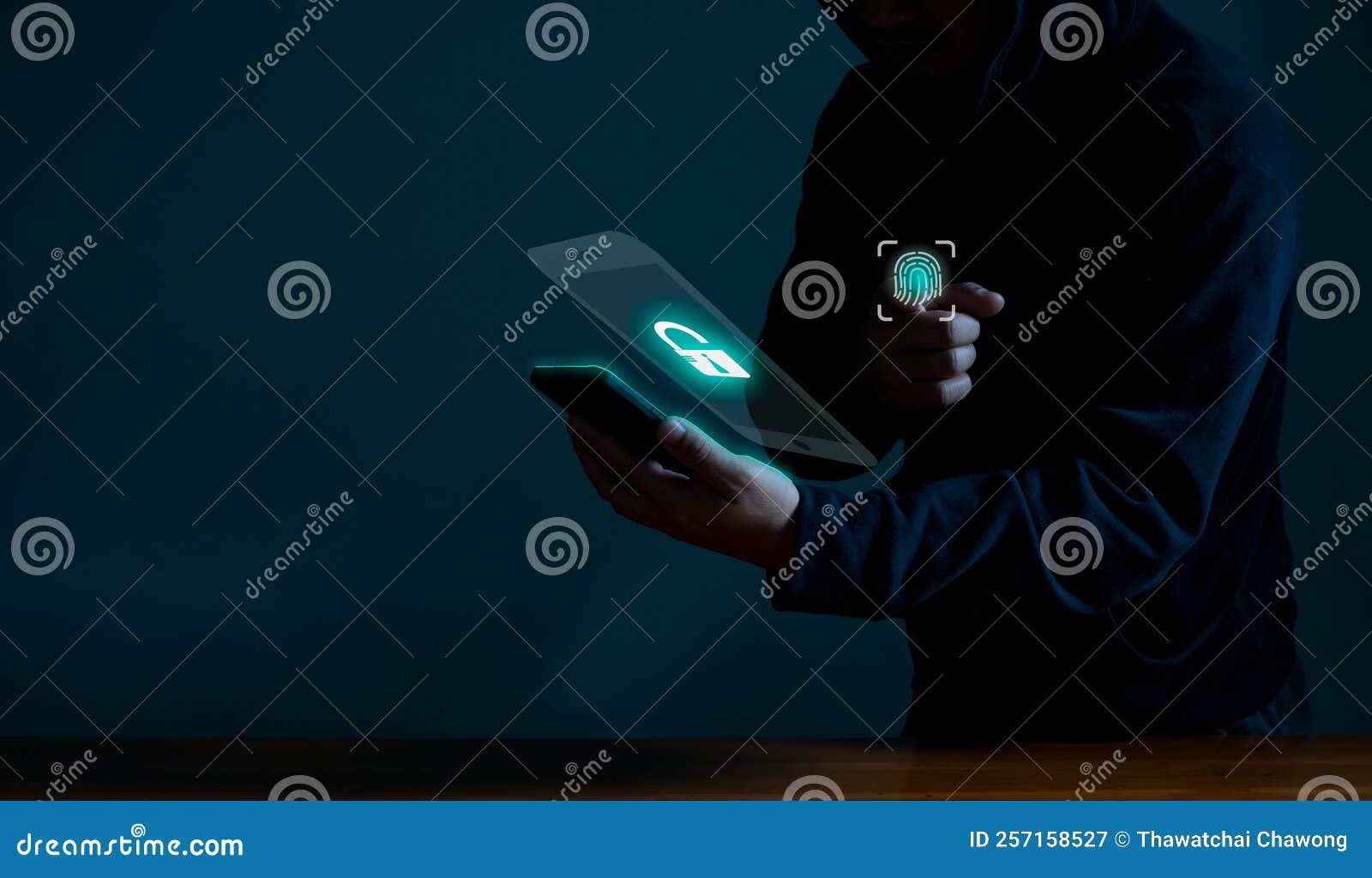 Hackers Spy on Cell Phones. Concept of Information Security System in ...