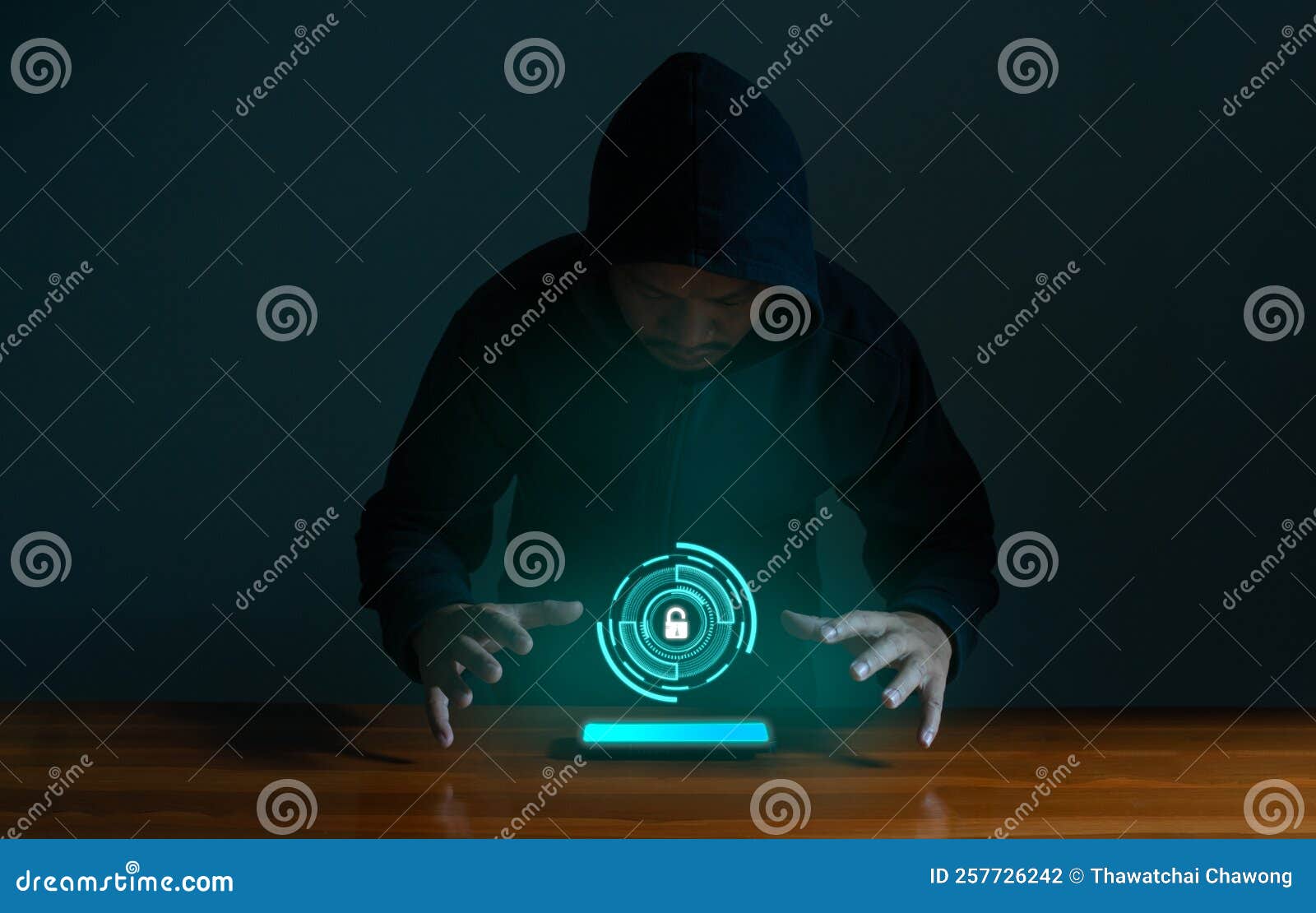 Hackers Spy on Cell Phones. Concept of Information Security System in ...