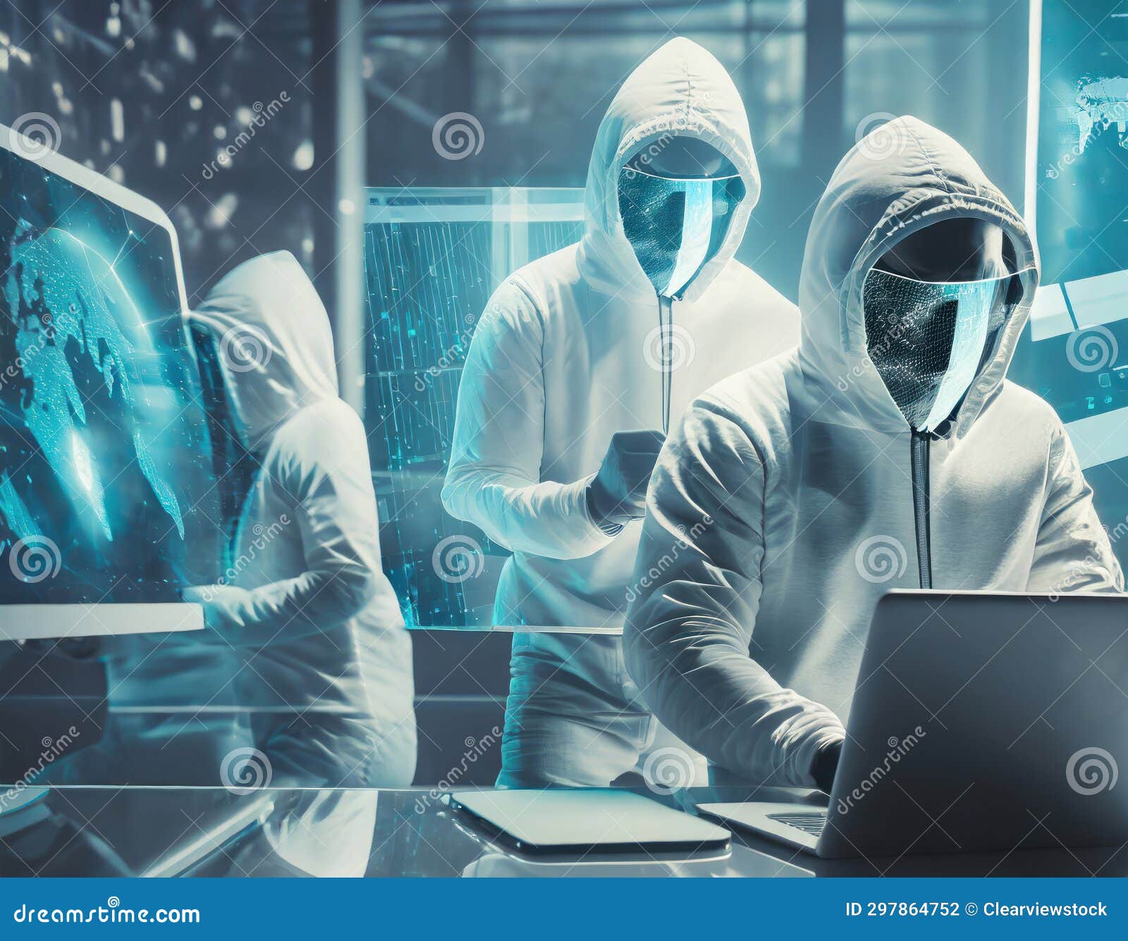 Hackers Trying To Get into High Tech Secure System Cybersecurity Stock ...