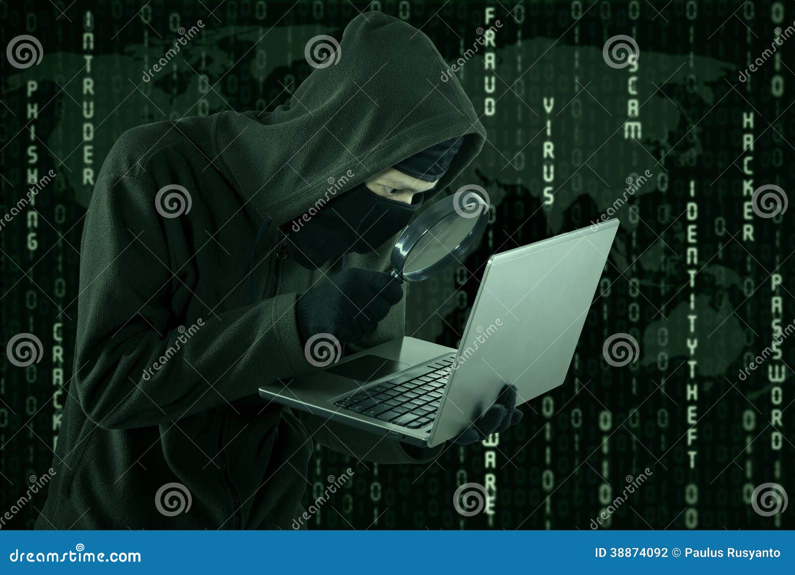 Hacking activity stock photo. Image of laptop, computer - 38874092