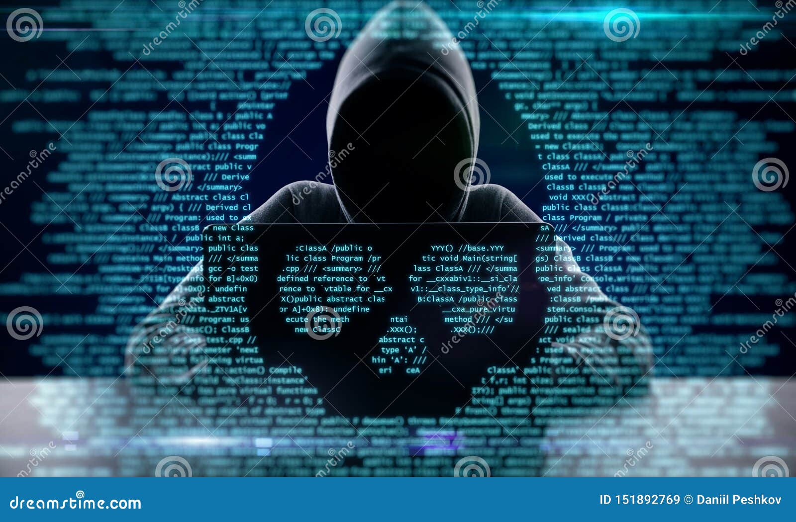 Hacking and attack concept stock image. Image of background - 151892769