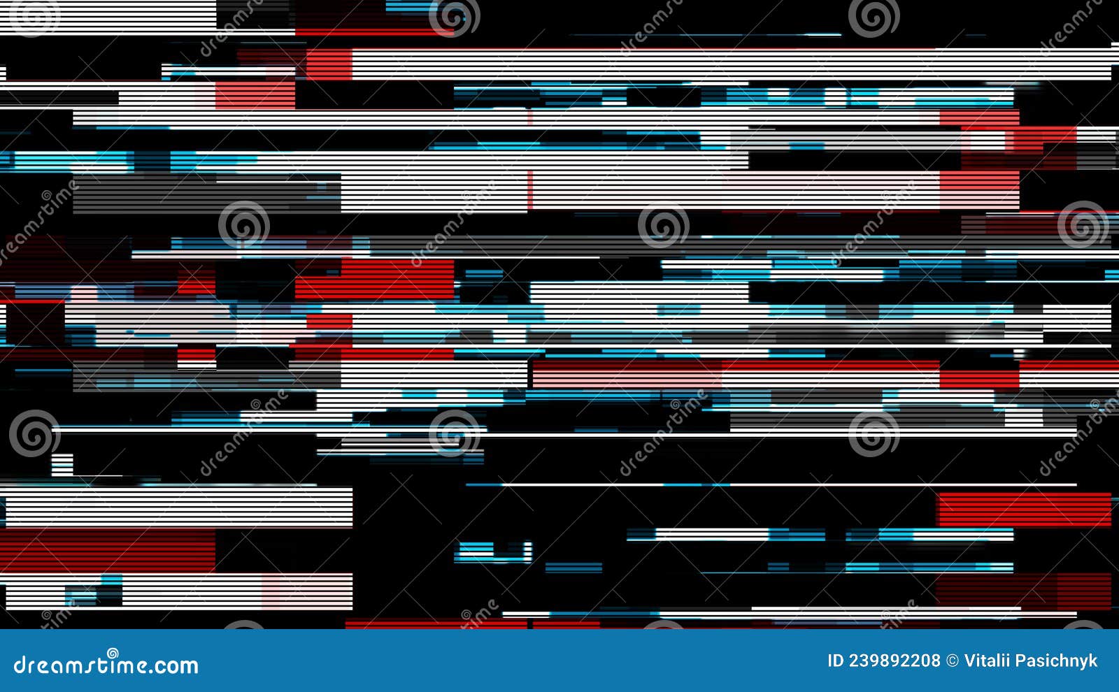 Hacking a Computer Network. Glitch Effect Background. Distortion of the ...