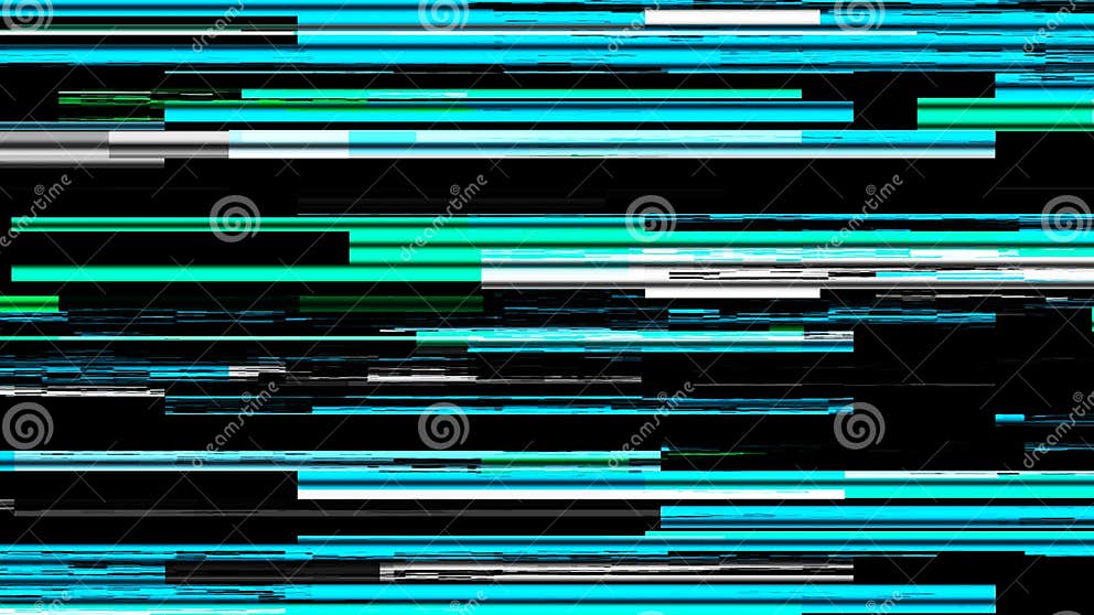Hacking a Computer Network. Glitch Effect Background. Distortion of the ...