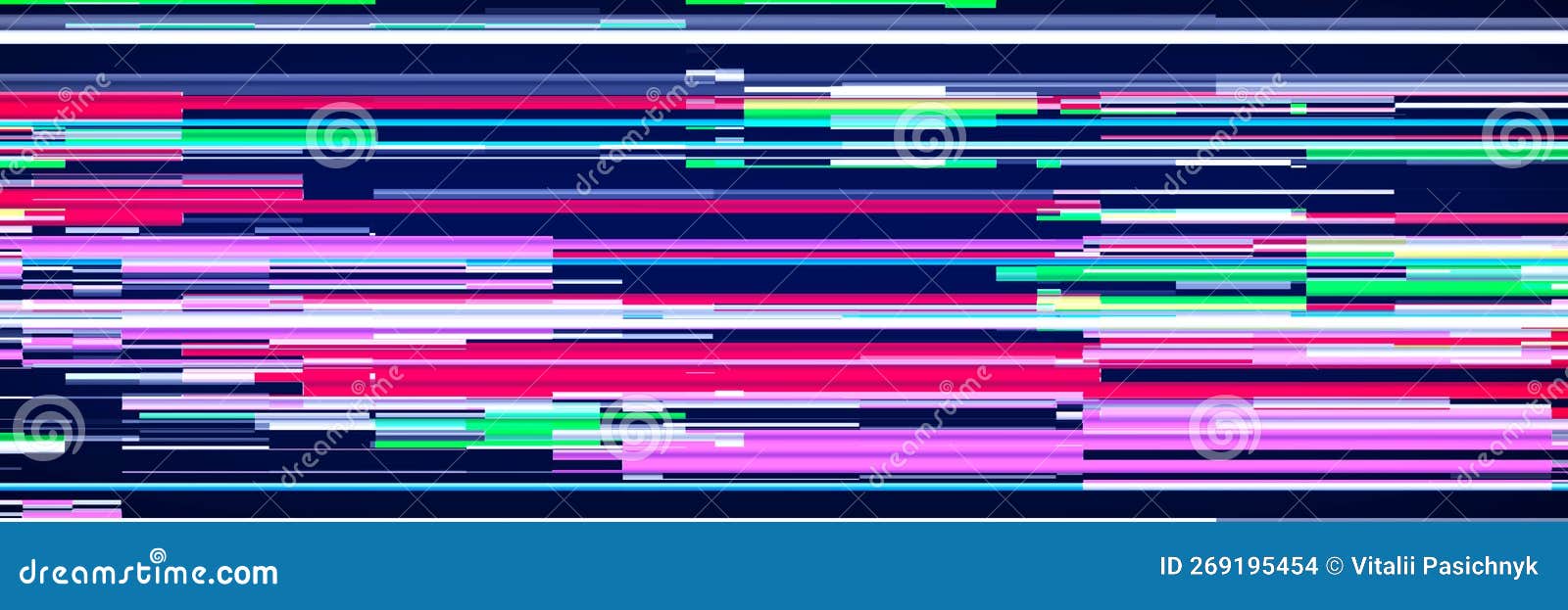 Hacking a Computer Network. Glitch Effect Background. Distortion of the ...