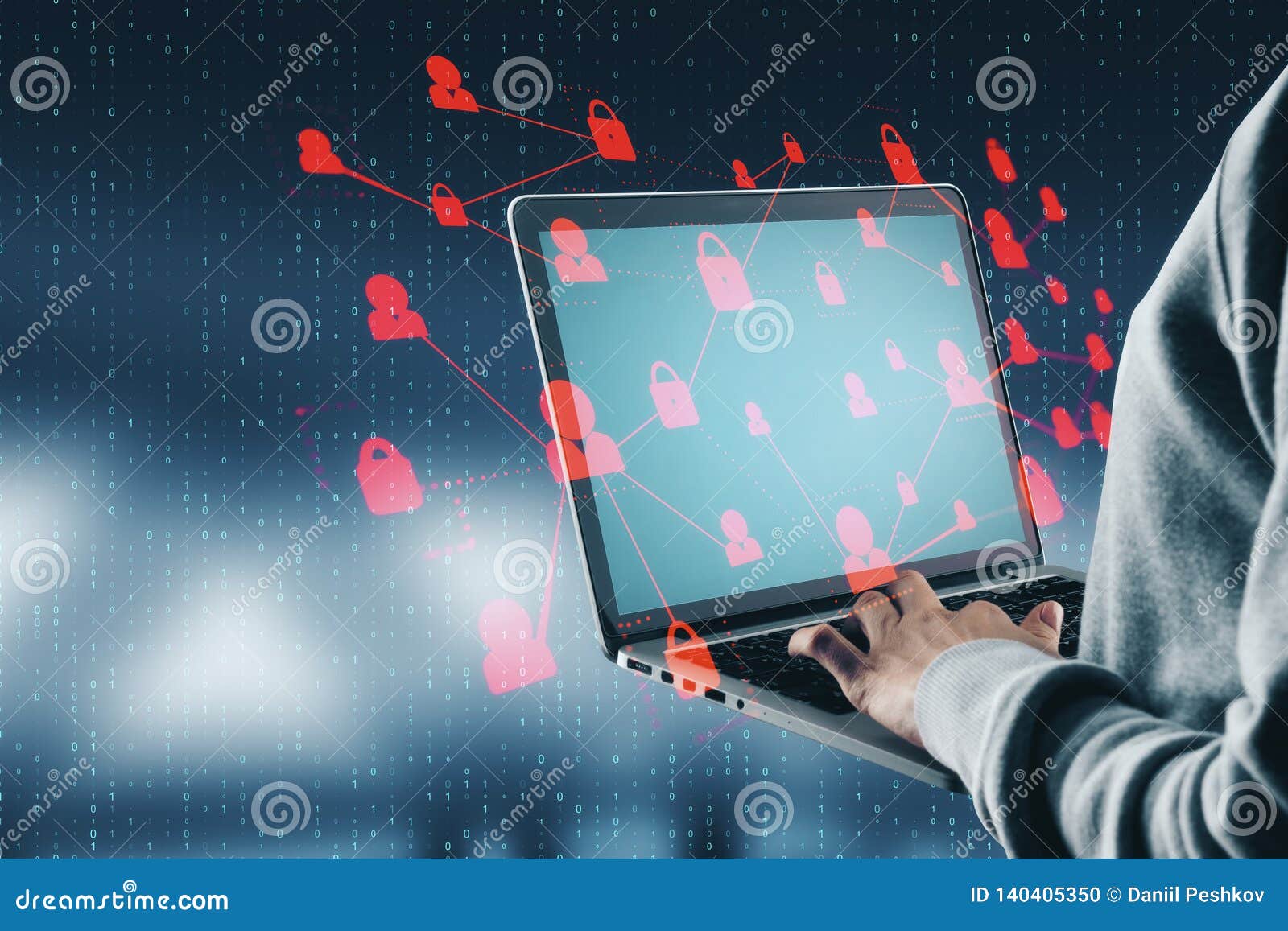 Hacking and Computing Concept Stock Photo - Image of information, code ...