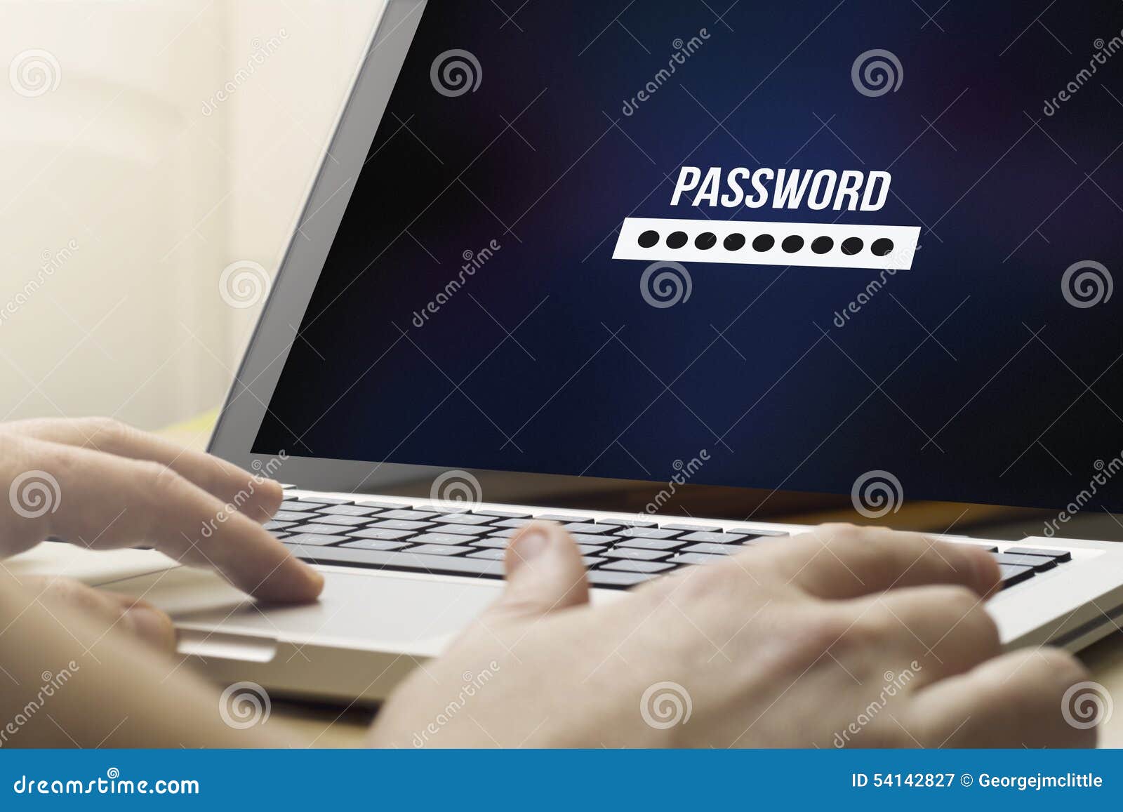 Hacking Concept With Warning Sign. Hacker Is Phishing Scam From Email ...
