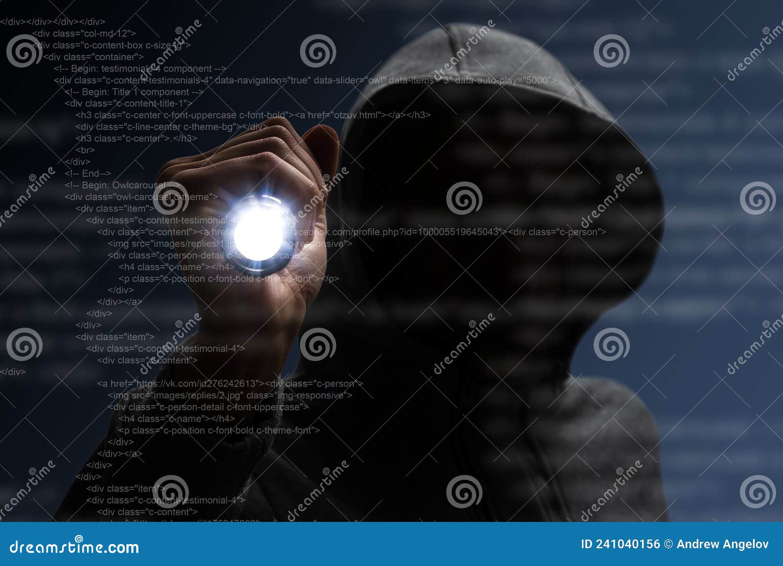 Hacking and Malware Concept. Hacker Using Abstract Laptop with Digital ...