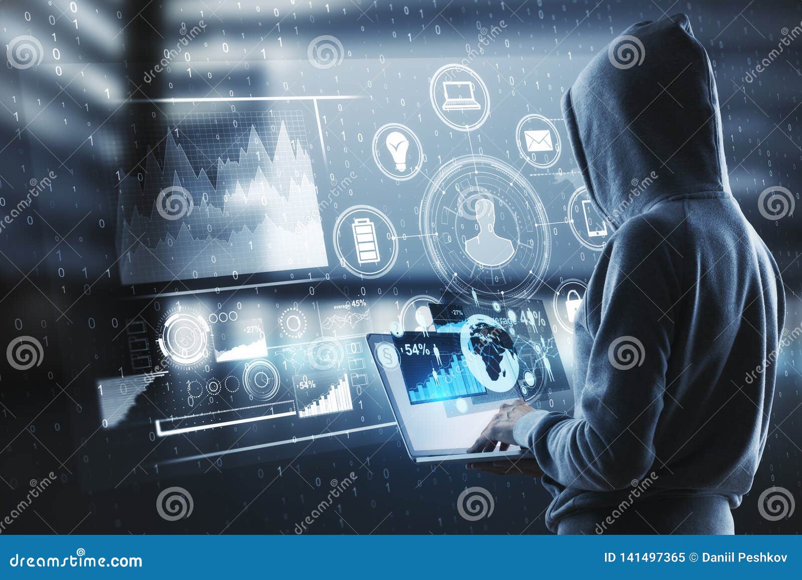 Hacking and Network Concept Stock Image - Image of exposure ...