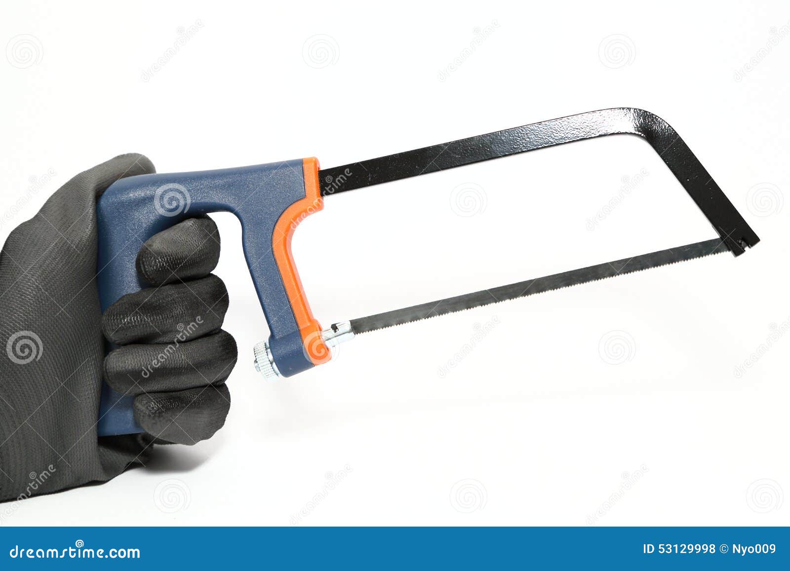 Hacksaw stock photo. Image of industrial, hacksaw, construction - 53129998