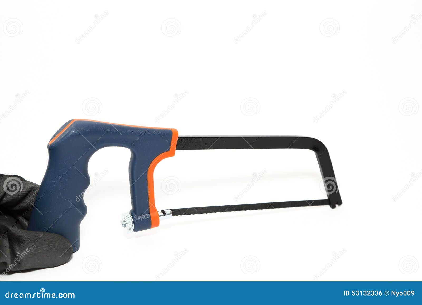 Hacksaw stock photo. Image of metal, hardware, handle - 53132336