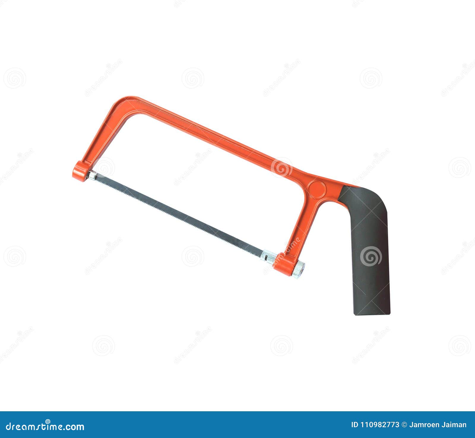 Hacksaw Isolated on the White Stock Image - Image of sharp, industry ...