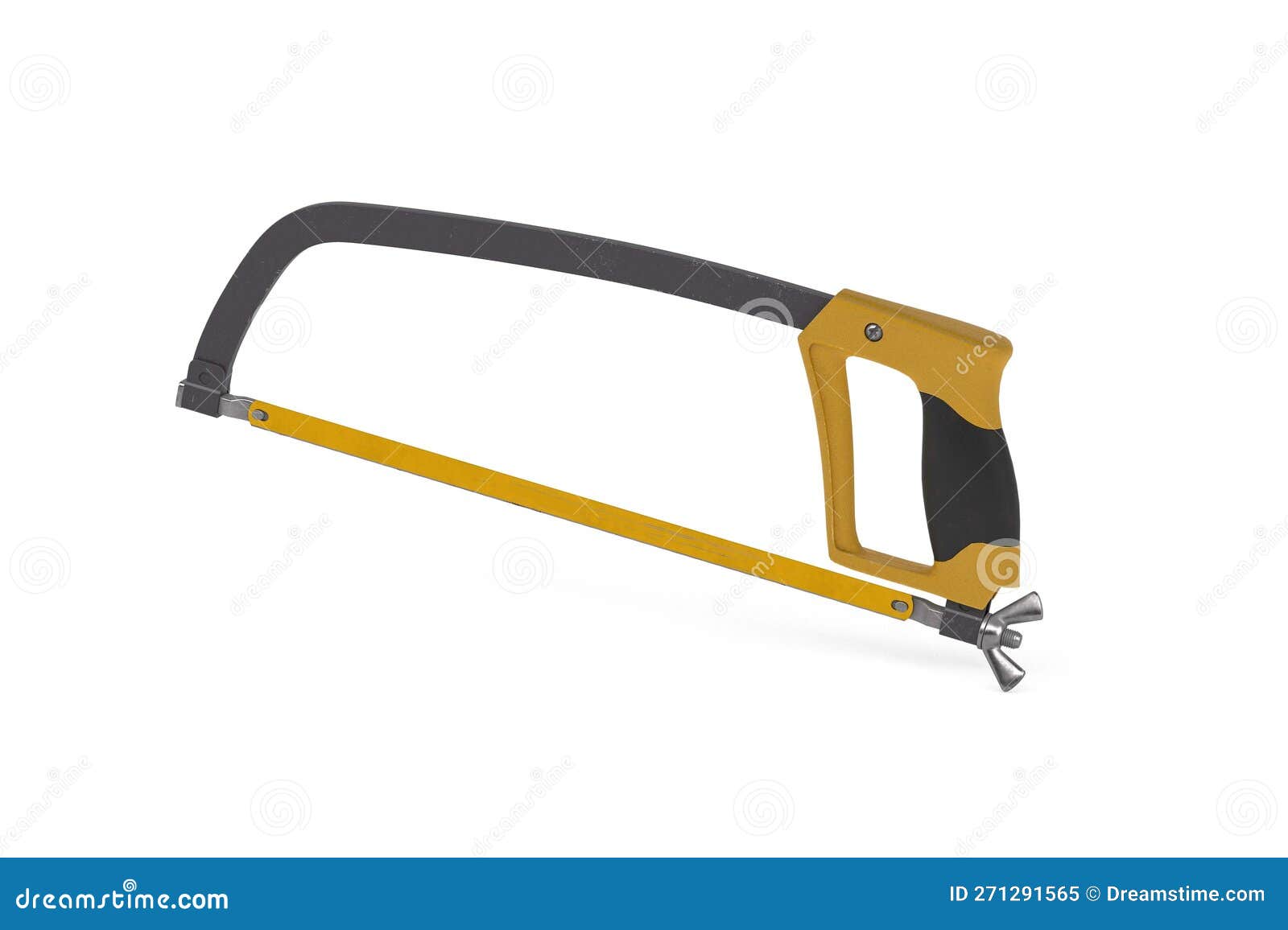 Hacksaw Isolated On White Background. Tool Saw Cartoon Vector ...