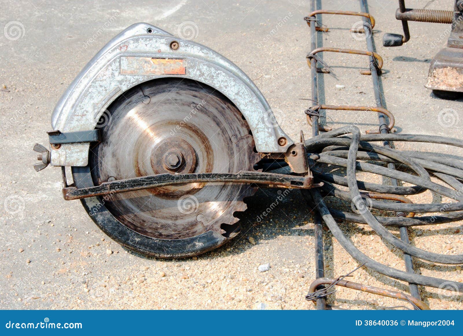 Hacksaw machine. stock photo. Image of workpiece, sawing - 38640036