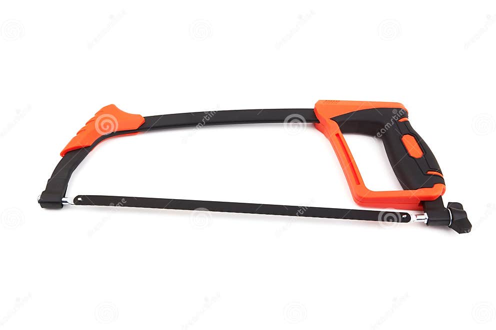 Hacksaw for metal stock image. Image of work, blade - 337486659