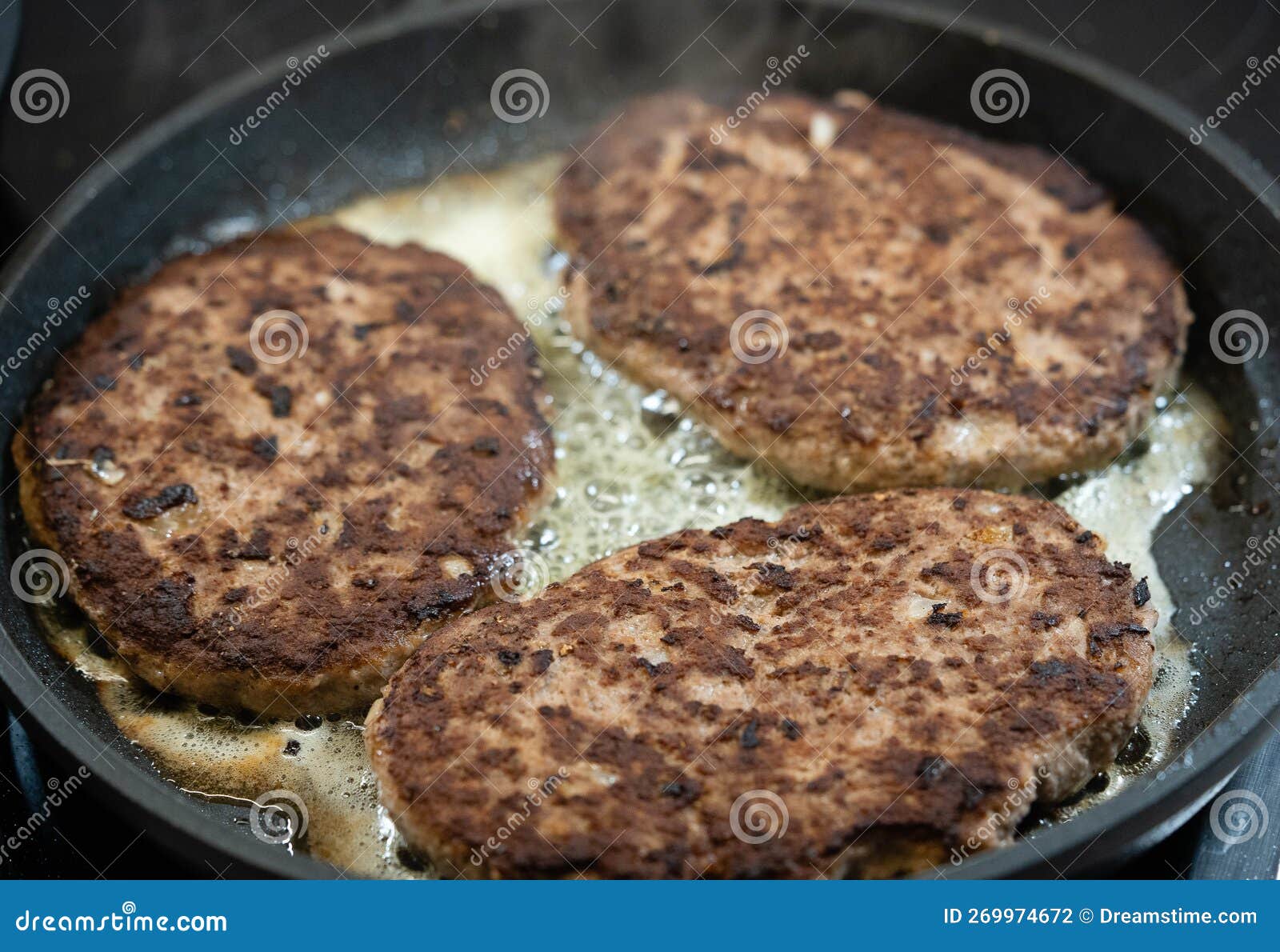 German Beefsteak Meier stock photo. Image of food, beef - 269974672