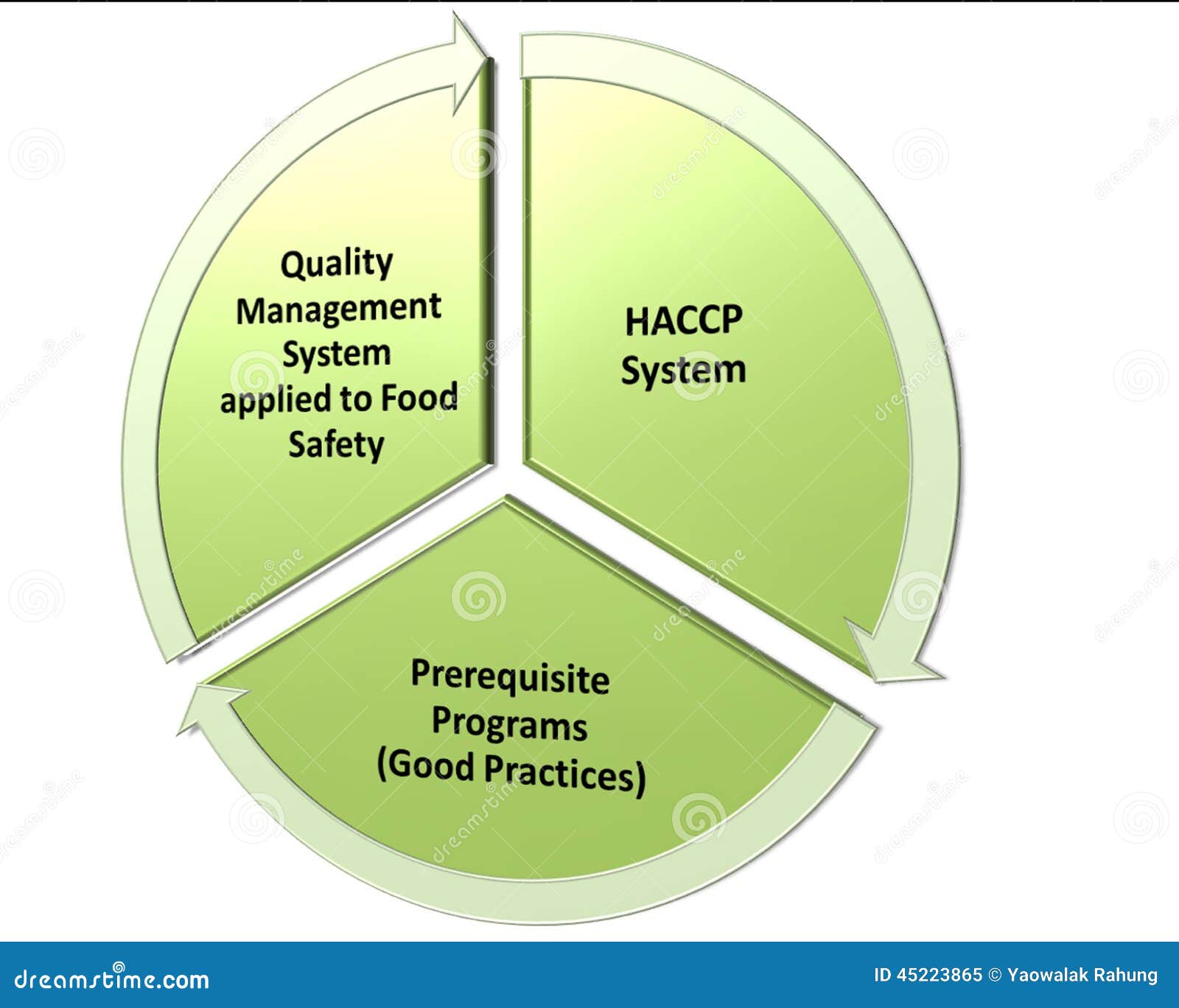Hacp Qms Gmp And Food Safety Program Stock Illustration - Image: 45223865