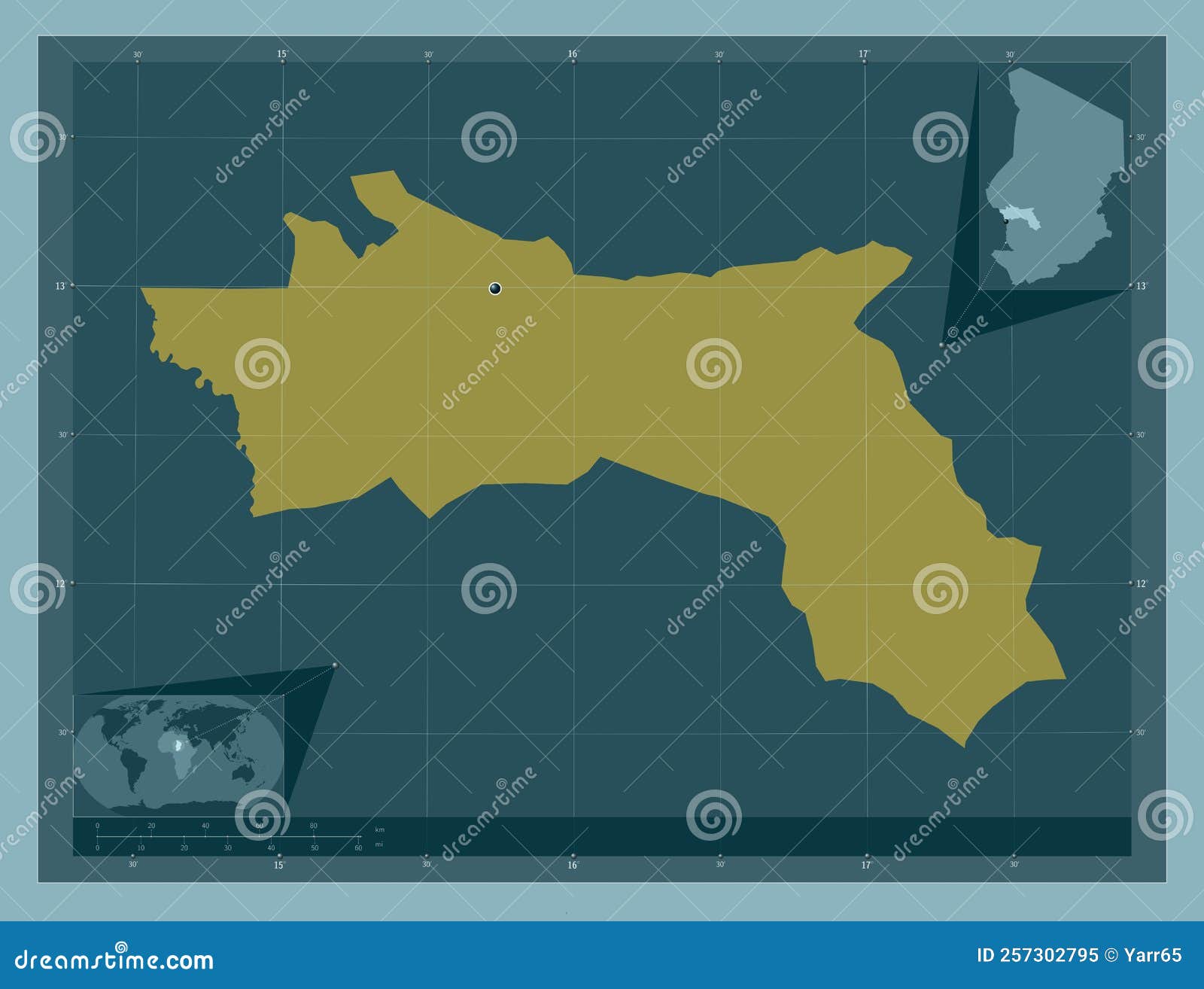 Hadjer-Lamis, Chad. Solid. Capital Stock Illustration - Illustration of ...