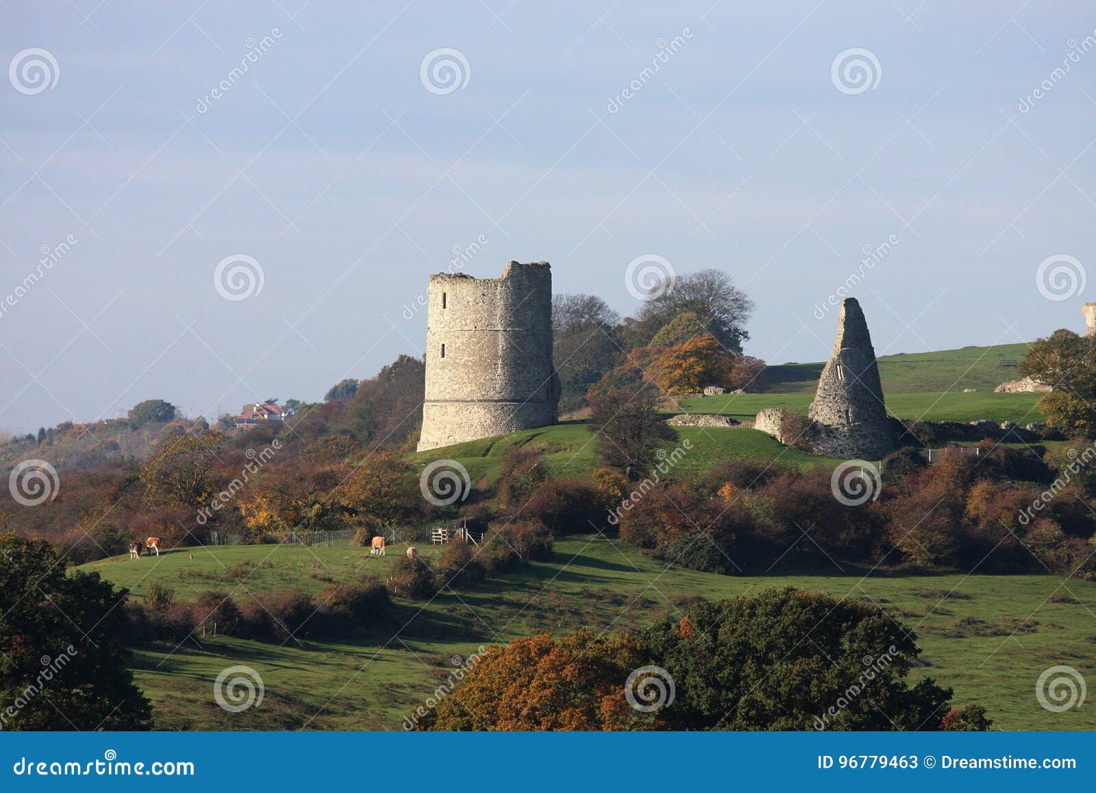 Hadleigh Castle Essex England Stock Image - Image of hadleigh, essex ...