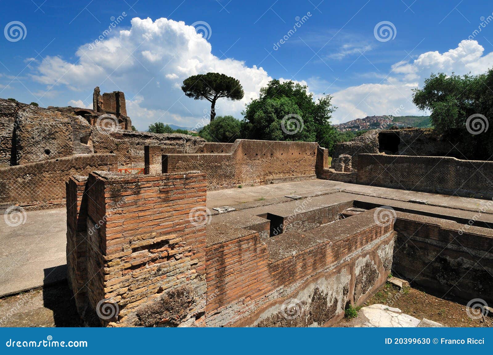 Hadrian Villa, Tivoli - Rome Stock Photo - Image of italy, lazio: 20399630