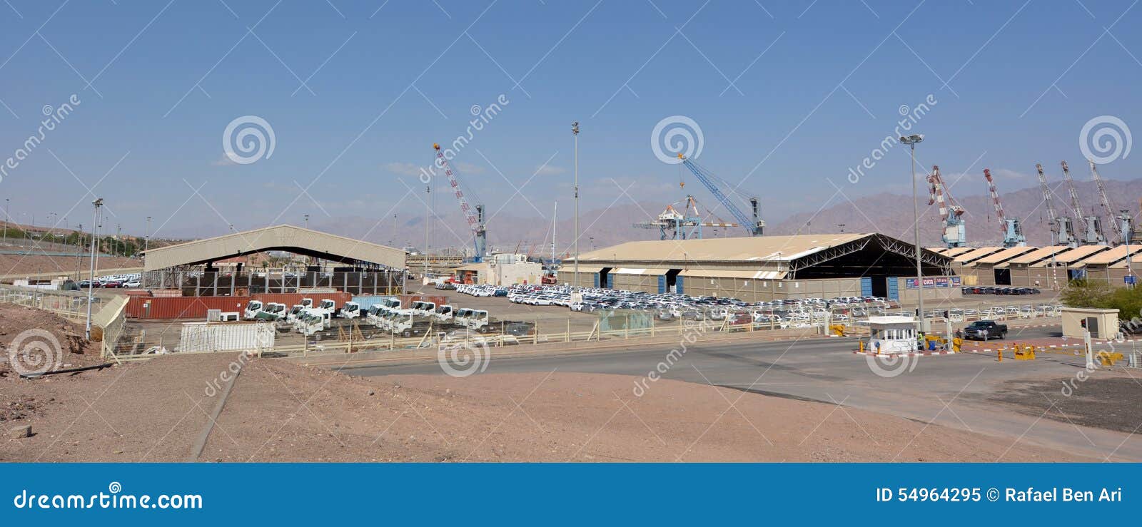 Hafen Von Elat in Elat Israel Redaktionelles Bild - Bild von meer, stadtbild: 54964295