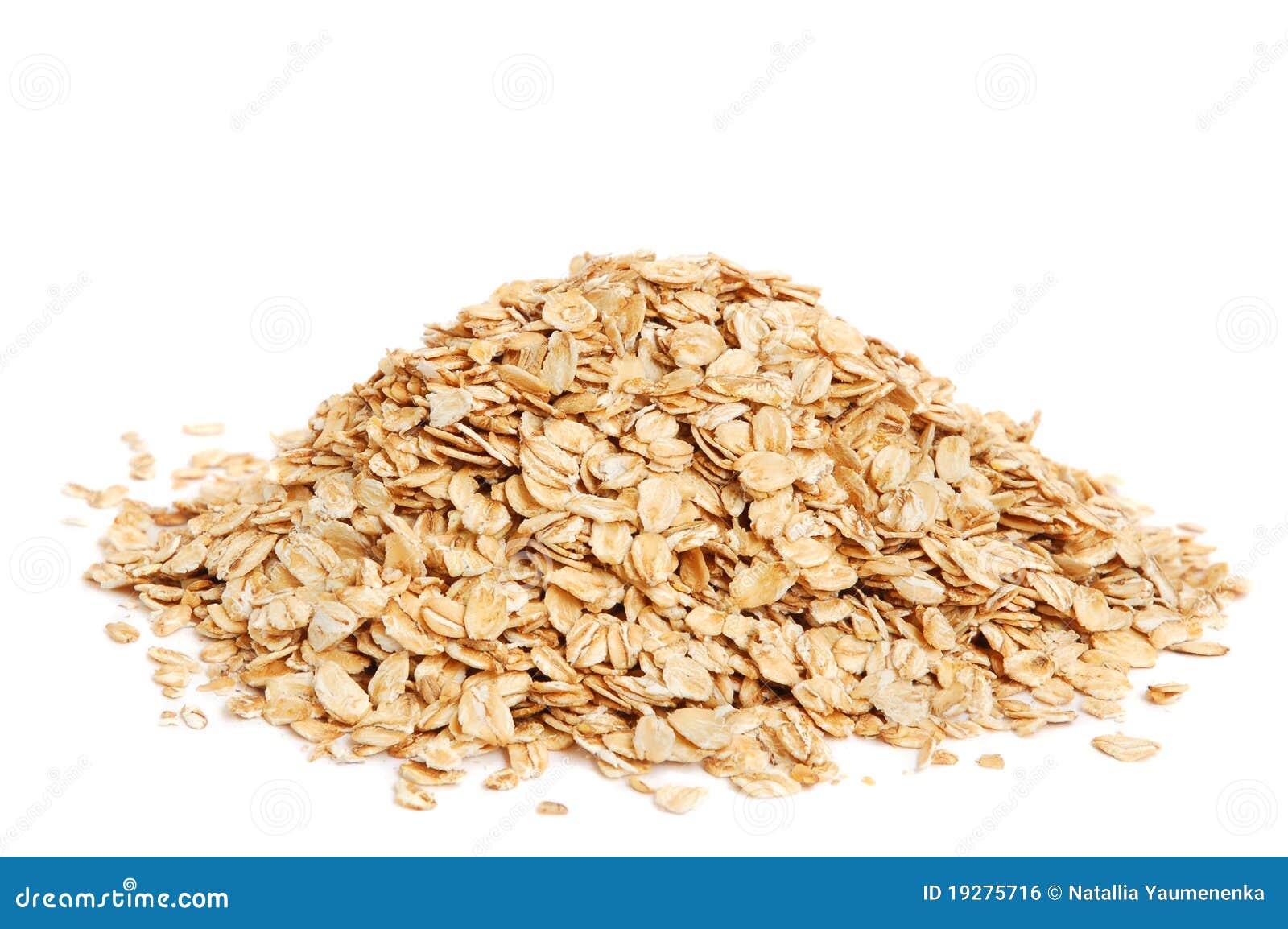 Haferflocken stockfoto. Bild von makro, flocken, hafer - 19275716