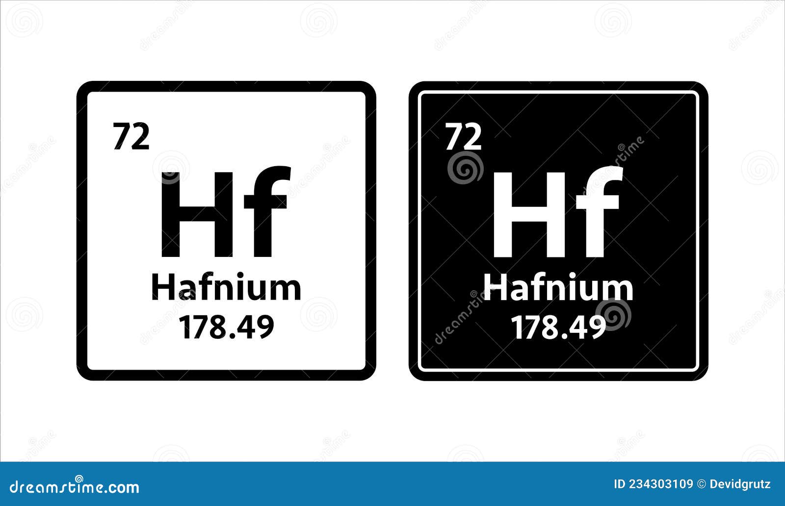 Hafnium Symbol. Chemical Element of the Periodic Table Stock Vector ... Hafnium Symbol. Chemical Element of the Periodic Table Stock Vector ...