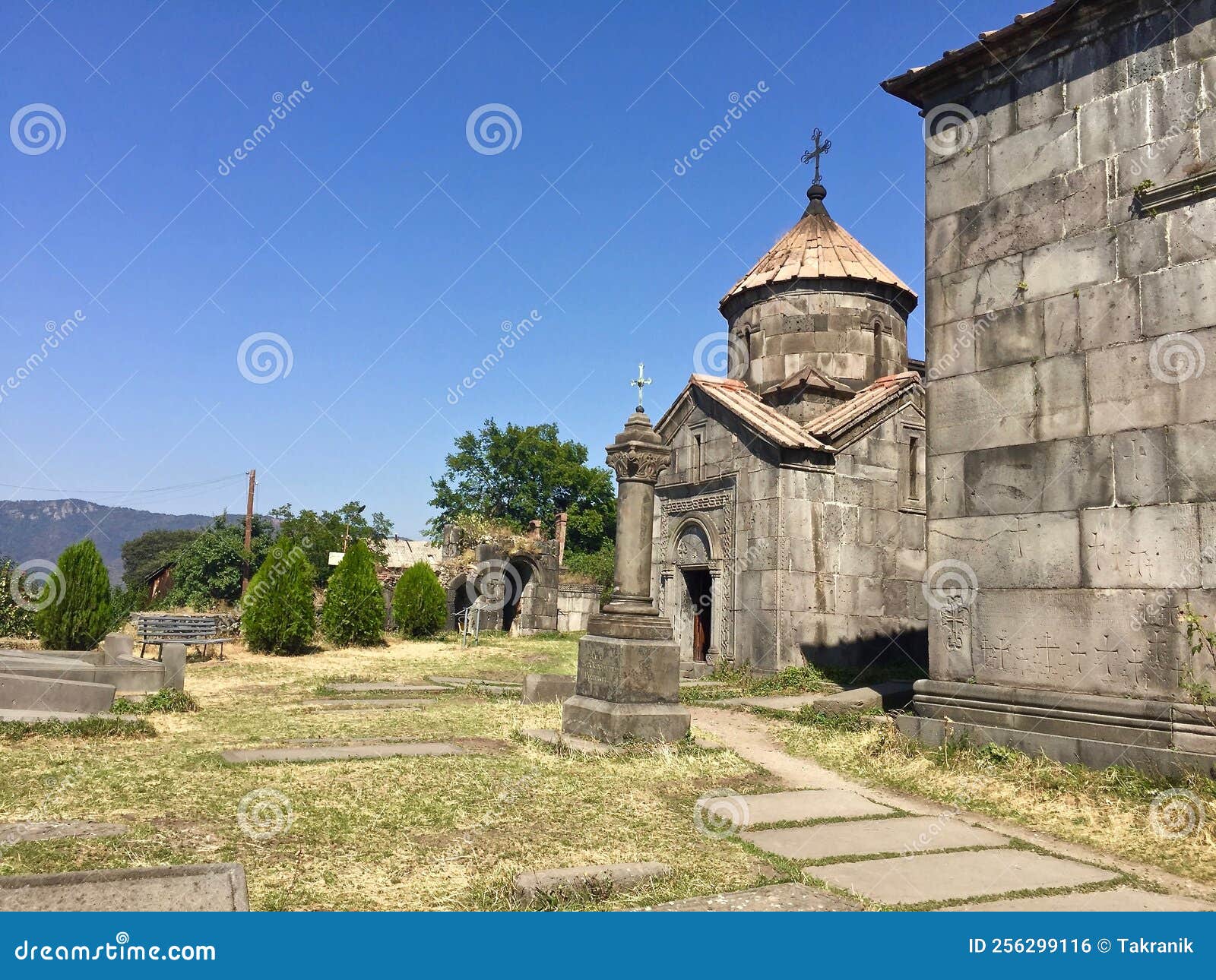 Haghpat Monastery Complex, Armenian Architecture Stock Photo - Image of ...