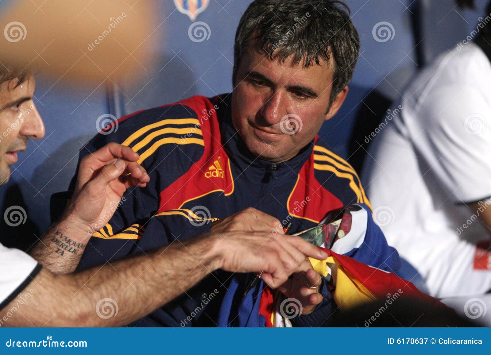 Hagi editorial photography. Image of champion, football - 6170637