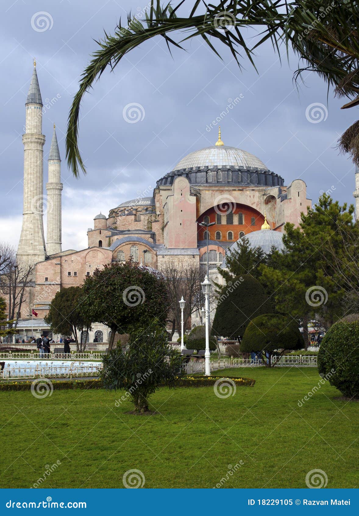 Hagia Sophia (Aya Sofia) Mosque Stock Image - Image of destination ...