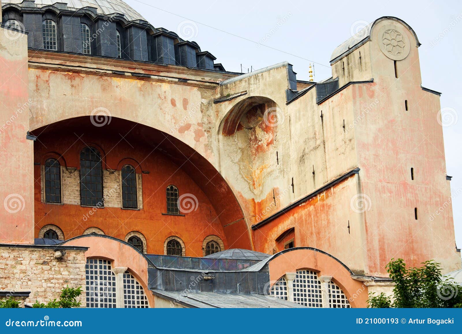 Hagia Sophia Byzantine Architecture Stock Image - Image of ...