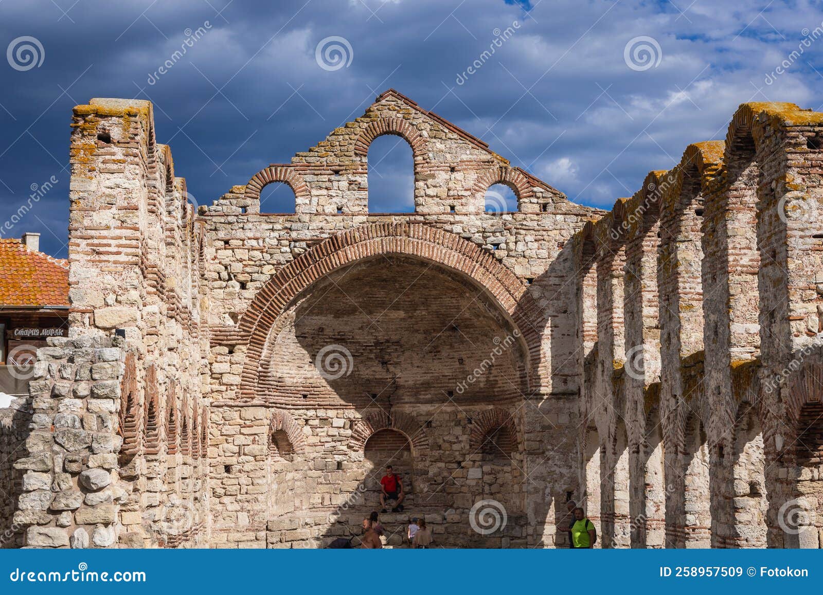 Hagia Sophia Church in Nesebar Coastal Town in Bulgaria Editorial Stock ... Hagia Sophia Church in Nesebar Coastal Town in Bulgaria Editorial Stock ...
