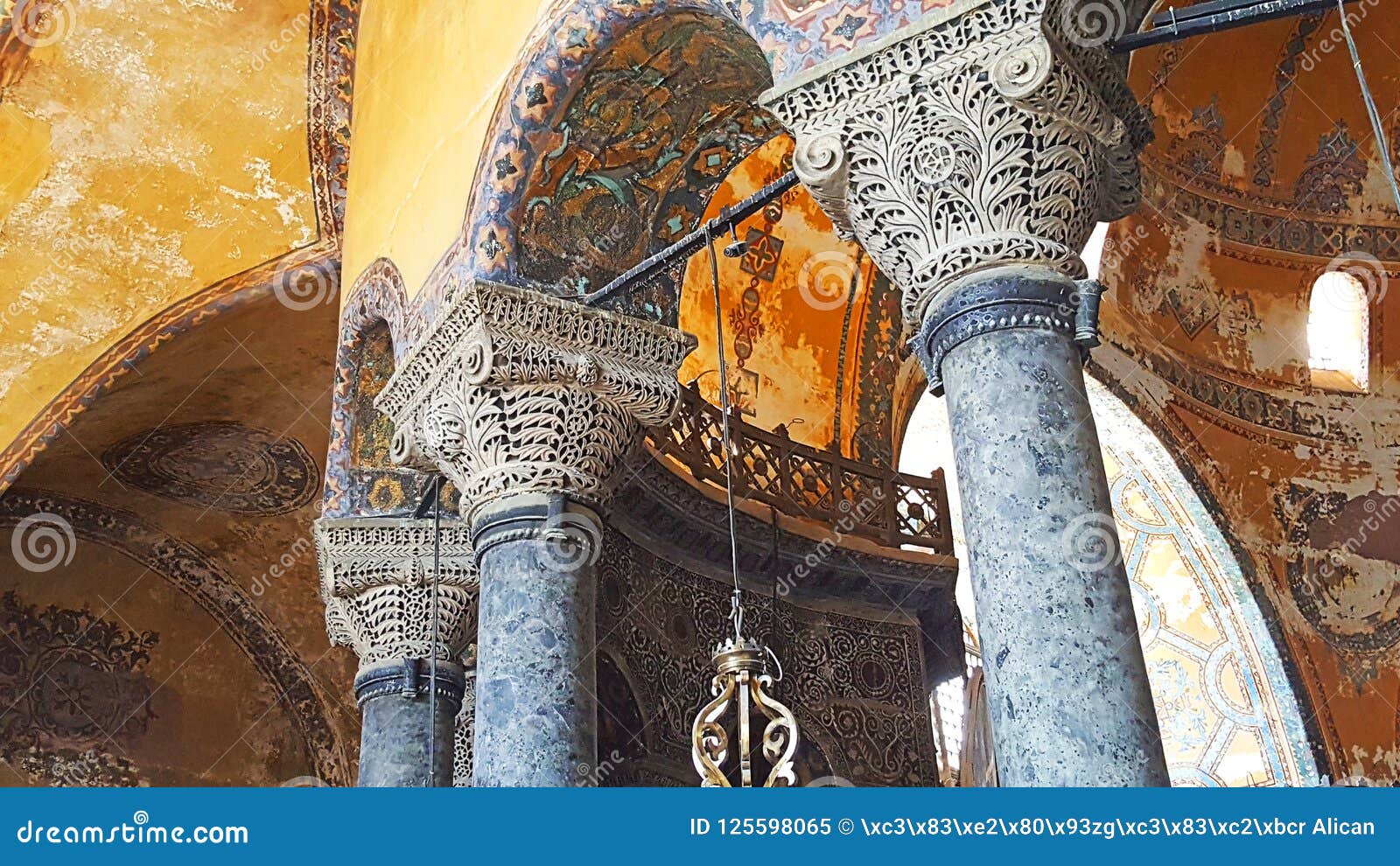 Hagia Sophia Mosque Istanbul Panoramic Imagen de archivo - Imagen de ...