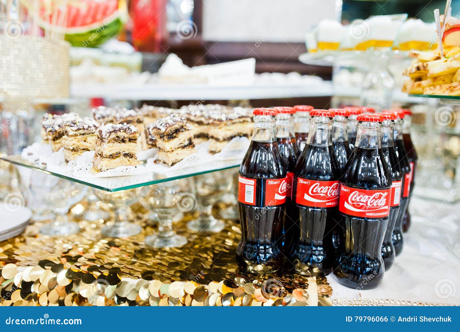 Hai, Ukraine - October 25, 2016: Coca Cola Bottle on the Buffet ...