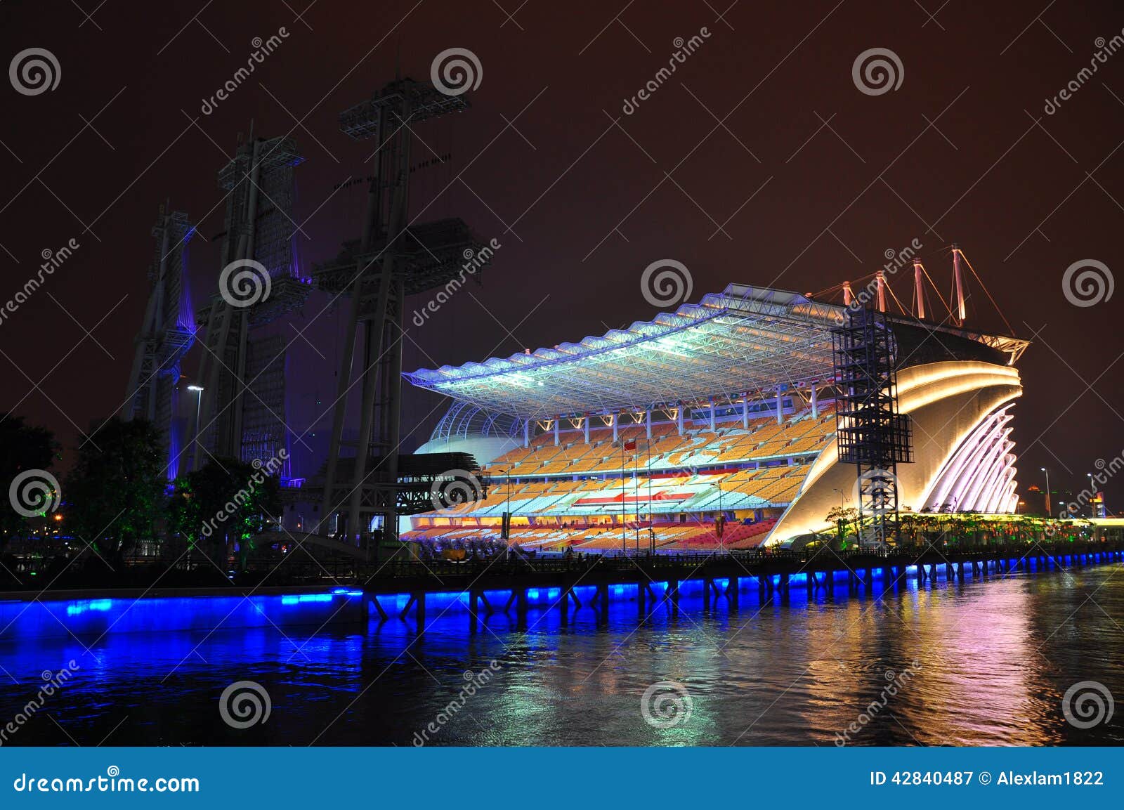 Hai Xin Sha stock image. Image of city, china, black - 42840487